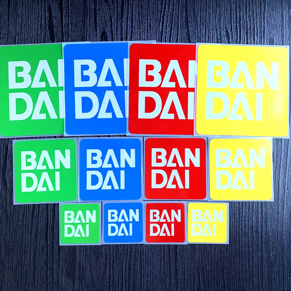 JDM BANDAI Reflective Car Stickers Japanese Anime Gundam Decals Decor ...