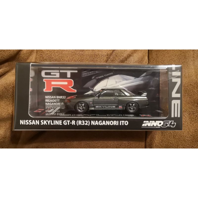 Inno 1:64 Nissan Skyline GT-R GTR R32 Naganori Ito Japan Limited ...