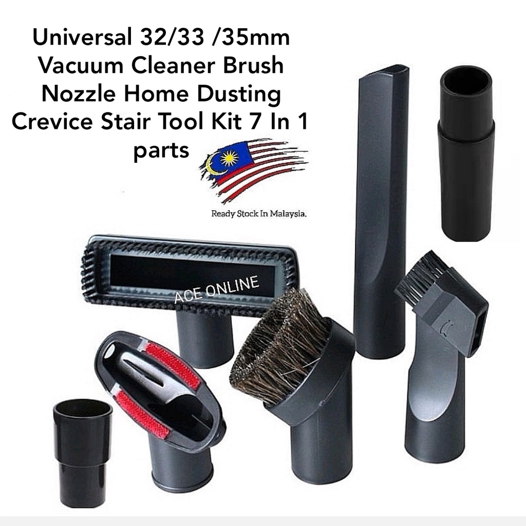 Universal 32mm/33mm /35mm Vacuum Cleaner Brush Nozzle Home Dusting ...