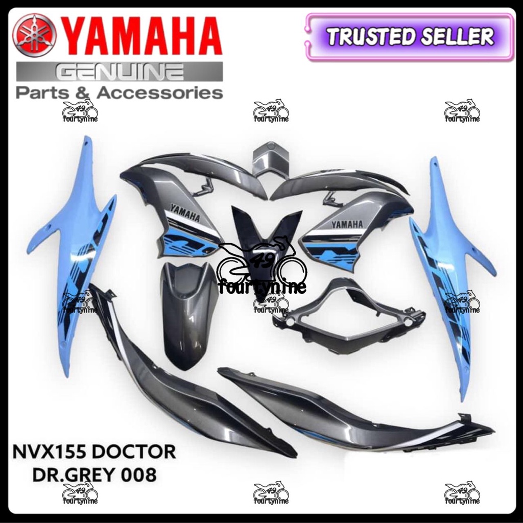 NVX155 V1 NVX V1 BODY COVER SET SIAP TANAM COVERSET TANAM OEM DOCTOR ...