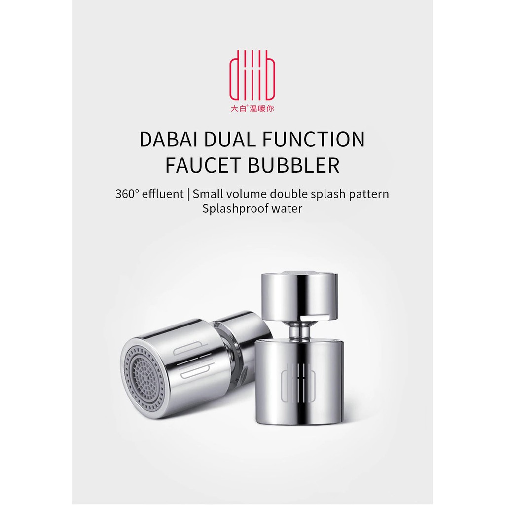 Xiaomi DIIIB - DABAI Dual Function Faucet Water Aerator - DXSZ001 ...