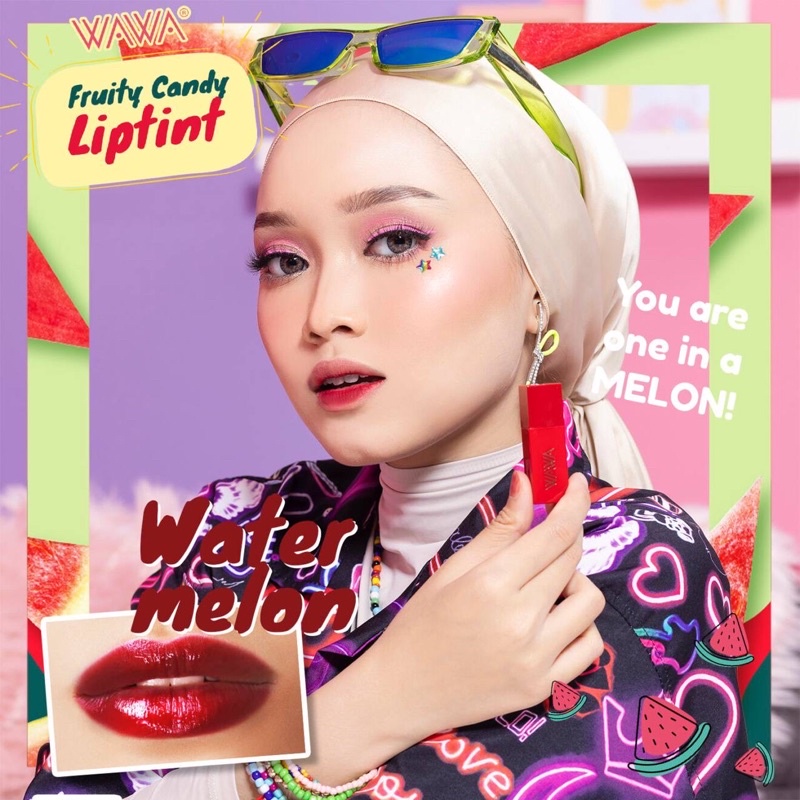 💯 ORIGINAL HQ WAWA FRUITY LIPTINT 🍑🍉🍓🍊 upgraded formula 🔥🔥 | Shopee Malaysia