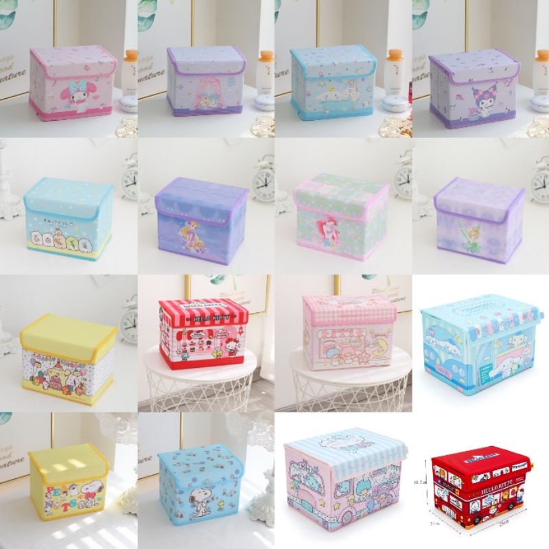 Multipurpose storage Box Sanrio Hello Kitty Pompompurin Little Twin ...