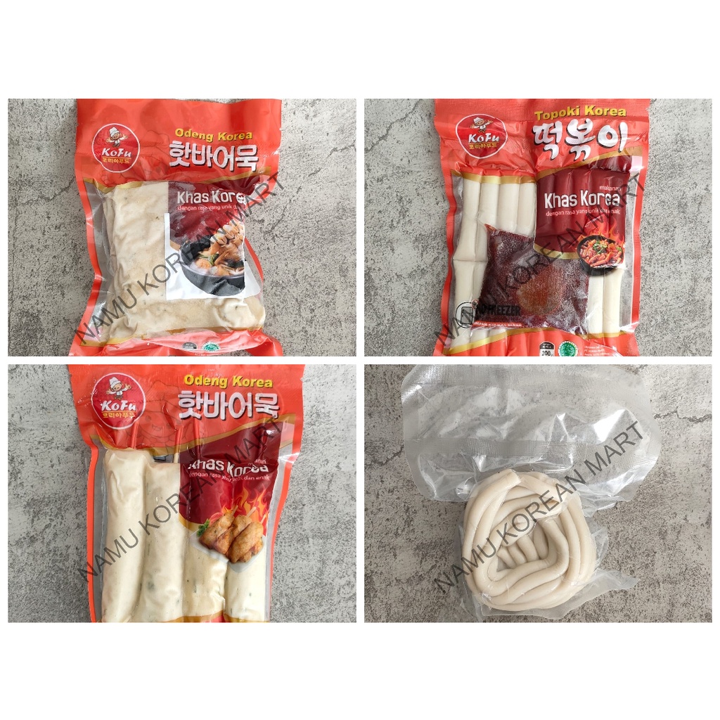 Kofu Topokki Mini Pack 250gr/korean Topokki/Korean Rice Cake | Shopee ...