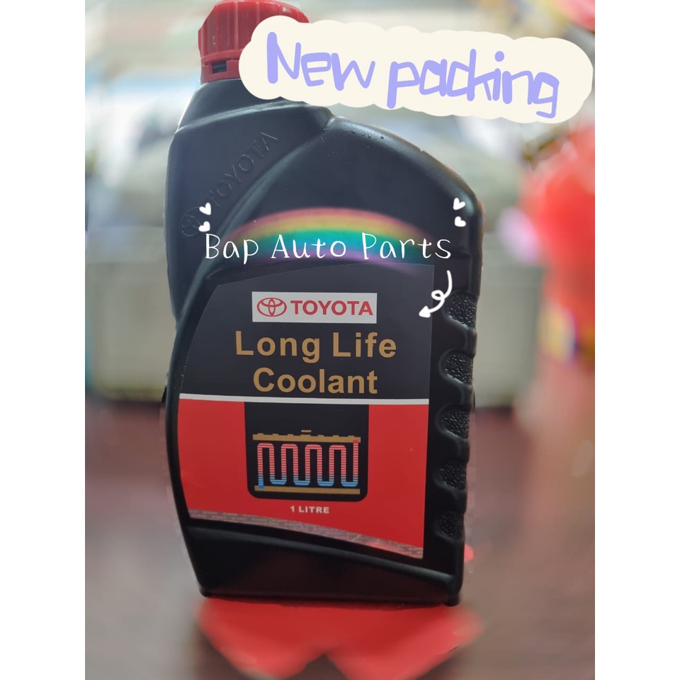 (1 Set 3 bottle) TOYOTA GENUINE LONG LIFE COOLANT 1L 100% ORIGINAL | Shopee Malaysia
