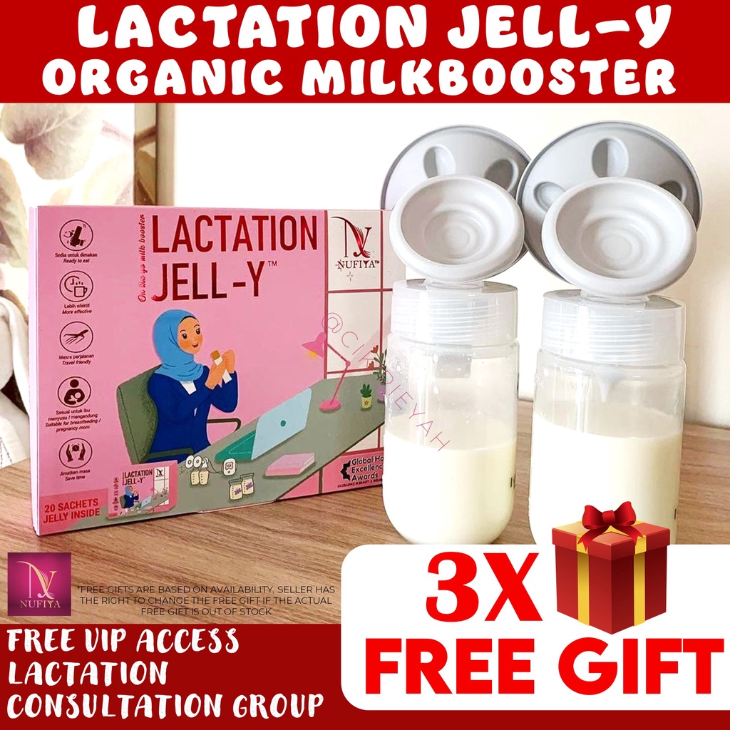 [NUFIYA] LACTATION JELLY Milk Booster Tambah Susu Jell-Y Buah Kering ...