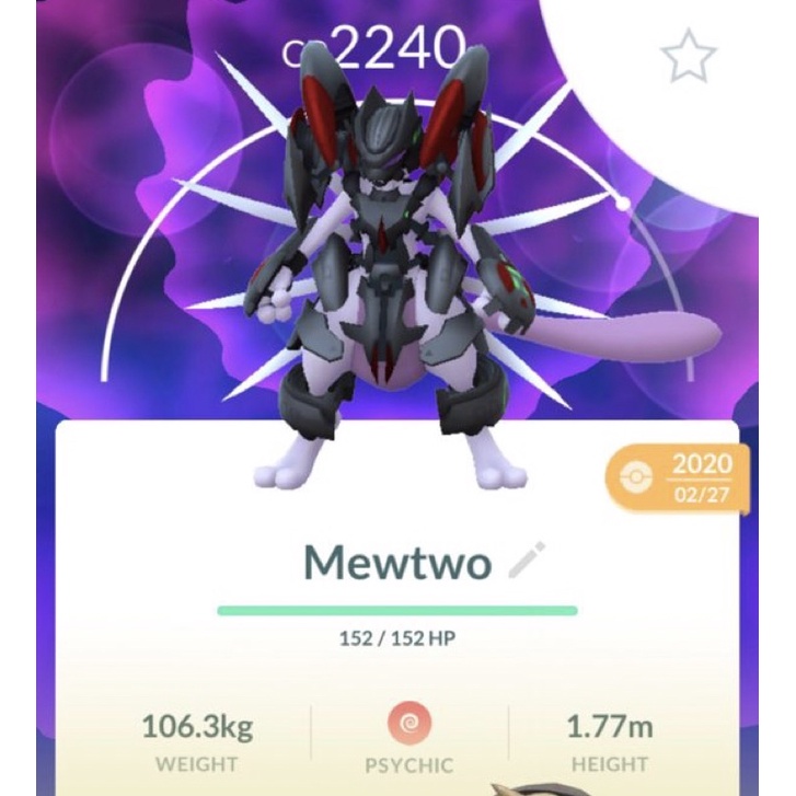 Pokemon Go Armored Mewtwo for Trade (limited edition) | Shopee Malaysia