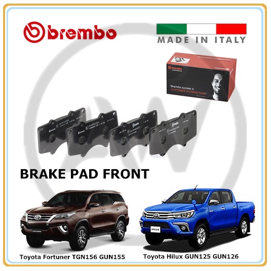 BREMBO Toyota Hilux Revo GUN125 GUN126 GUN135 Fortuner GUN155 TGN156 ...