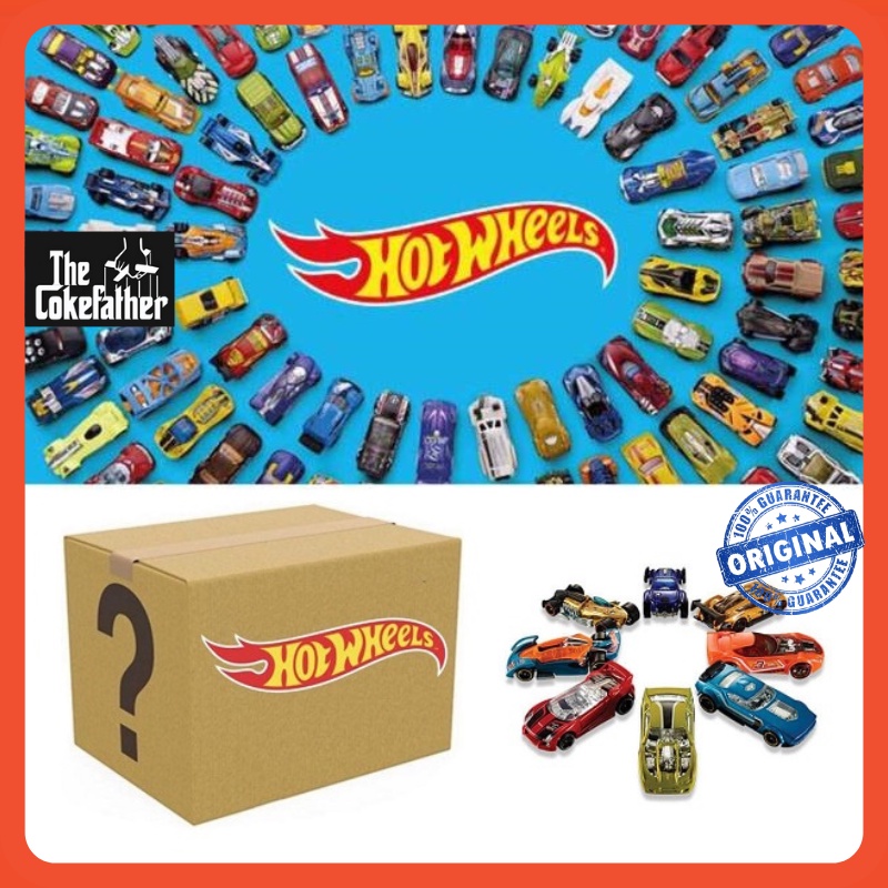 Original Hot Wheels Random Fantasy Cars No Repeat Diecast Car Kereta ...