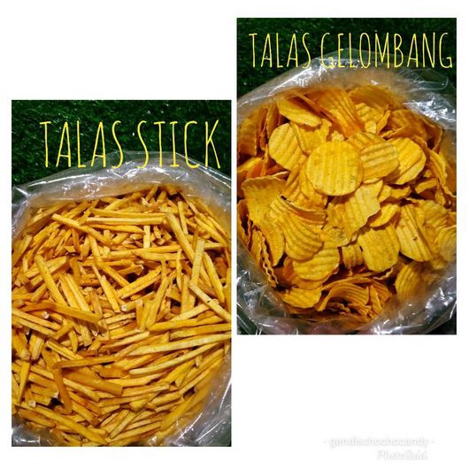 [ 1kg ] Talas CRIPS Wave Taro Sticks Snack kilo 1kg | Shopee Malaysia