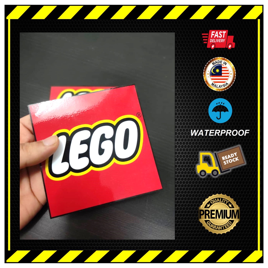 LEGO STICKER .WATERPROOF OUTDOOR STICKER. STIKER MOTOR.CAR STICKER. JDM ...