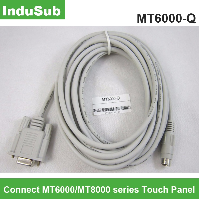 SZ MT6000-Q Suitable MT6000 8000 Touch Panel HMI Connect Q series PLC Programming Cable | Shopee ...