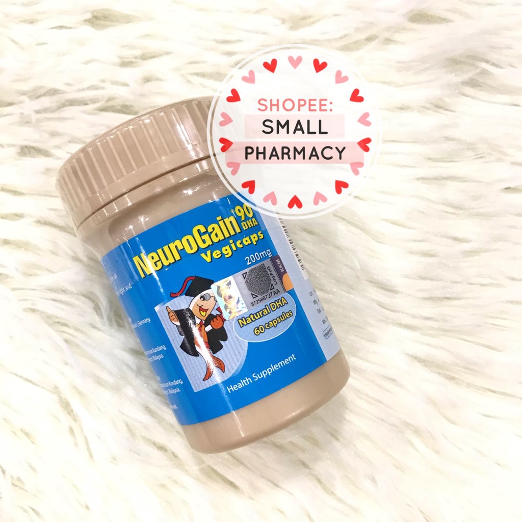 NeuroGain 90 DHA Vegicaps for CHILDREN (60s) 201095 CE | Shopee Malaysia