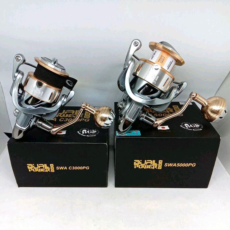 G-TECH DUAL POWER SWA C3000PG /4000PG /5000PG（SPINNING REEL） | Shopee ...
