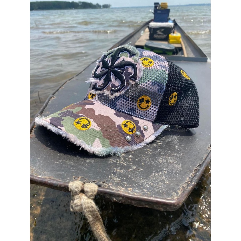 One Bite One Fish OBOF Cap OBOF-22 All Mesh Fish Mill | Shopee Malaysia