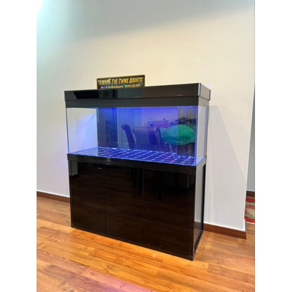 [ PROMO ] Kintons 4 Feet Aquarium Aquapro Cabinet Set Waterproof Basic ...