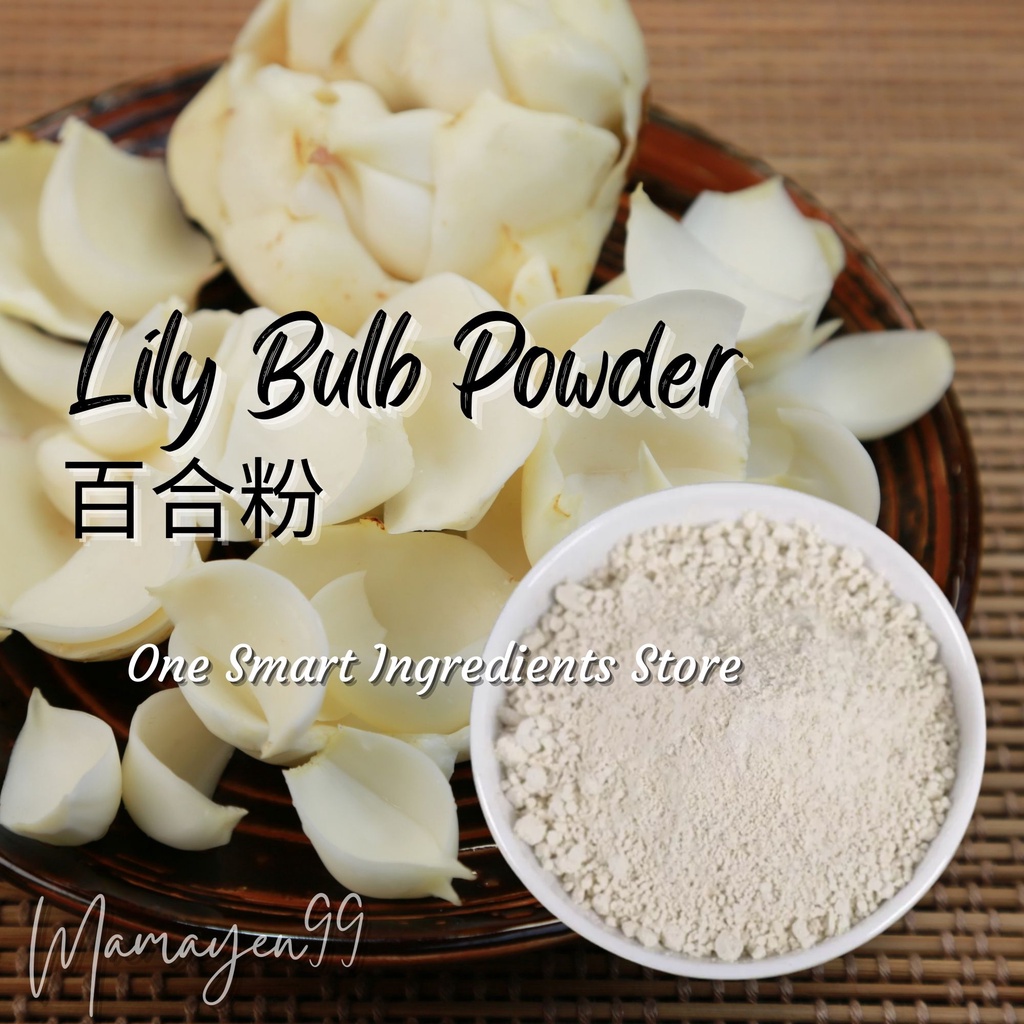 Pure Lily Bulb Powder 百合粉 (熟) 美白养颜 滋润 代餐 Ready To Eat Cooked Powder ...