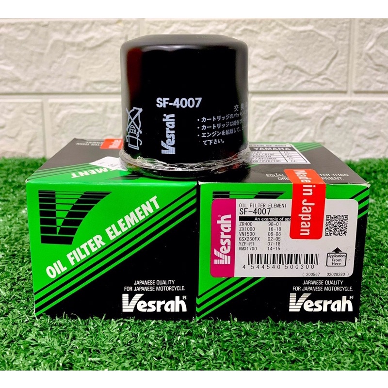 Vesrah Oil Filter SF-4007 Made In Japan | Shopee Malaysia
