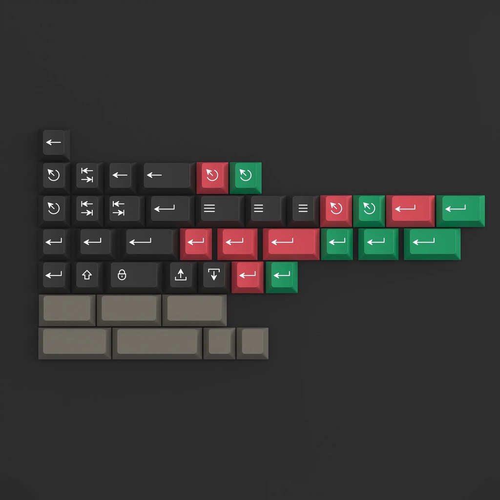 PBTFANS DOLCH Doubleshot Keycaps | Shopee Malaysia