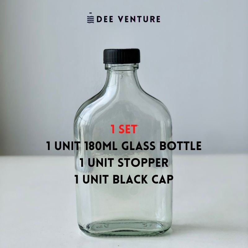 180ml Cold Brew Coffee Glass Bottle for Cafe use | Botol Kaca Cold Brew ...