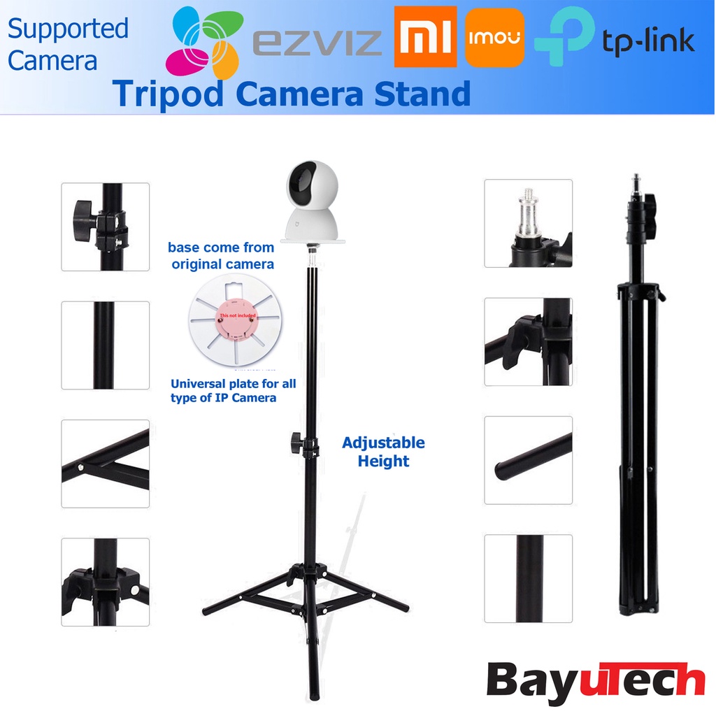 Universal High Quality CCTV Camera Mount Stand ,Clip-On CCTV Camera ...