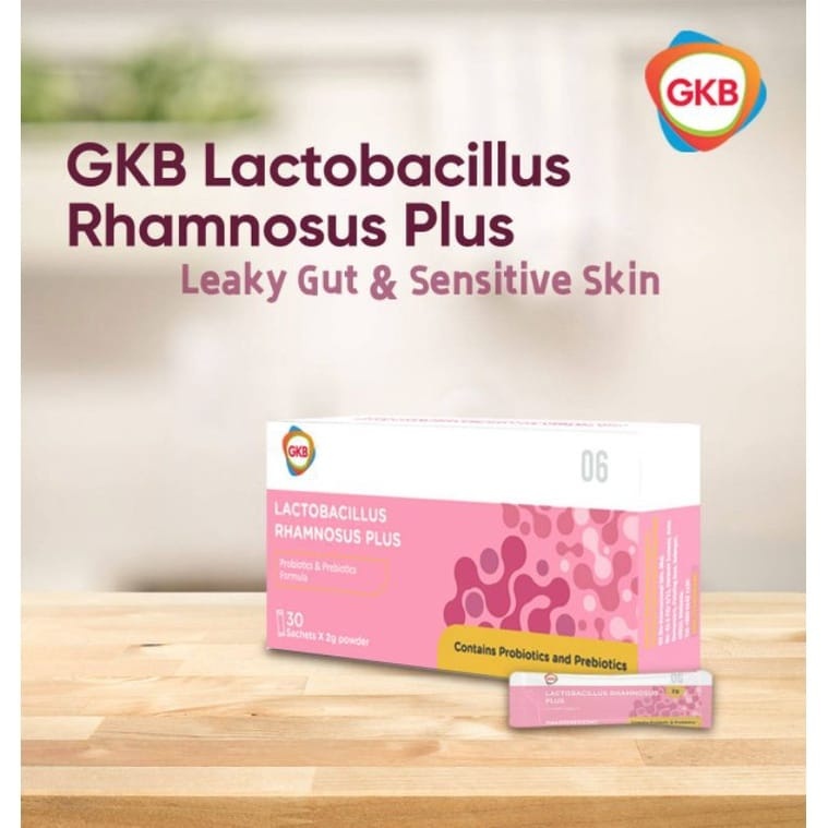 GKB Lactobacillus Rhamnosus Plus 30s Probiotic (prevent gut diseases/reduce skin sensitivity ...