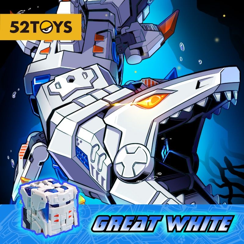 52TOYS BEASTBOX BB-17GW GREAT WHITE THE SHARK MEGABOX FANTASYBOX ...