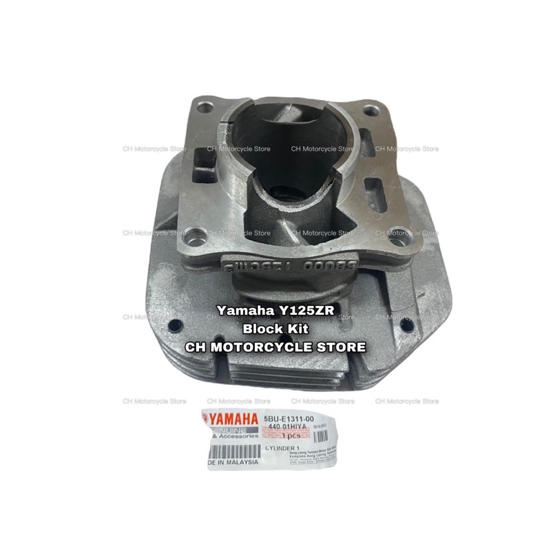 Original Yamaha Y125Z Y125ZR Block Kit Set Blok Ring Piston 125Z 125ZR Y125 Hong Leong HLY 100% ...