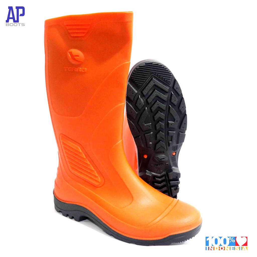 AP TERRA ECO 3 ORANGE 39-43 - RUBBER SAFETY BOOTS - AP BOOTS | Shopee ...
