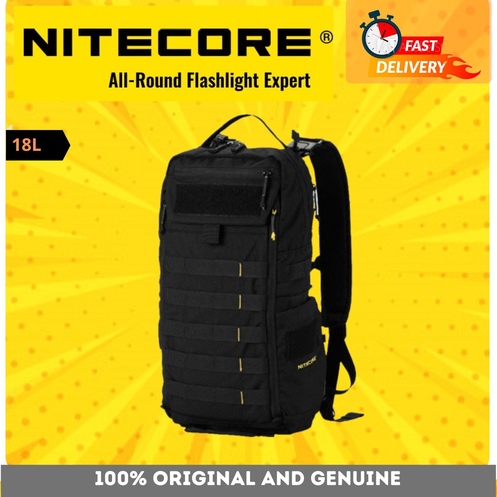 🔥100% ORIGINAL🔥 Nitecore BP18 Modular Molle Backpack | Shopee Malaysia