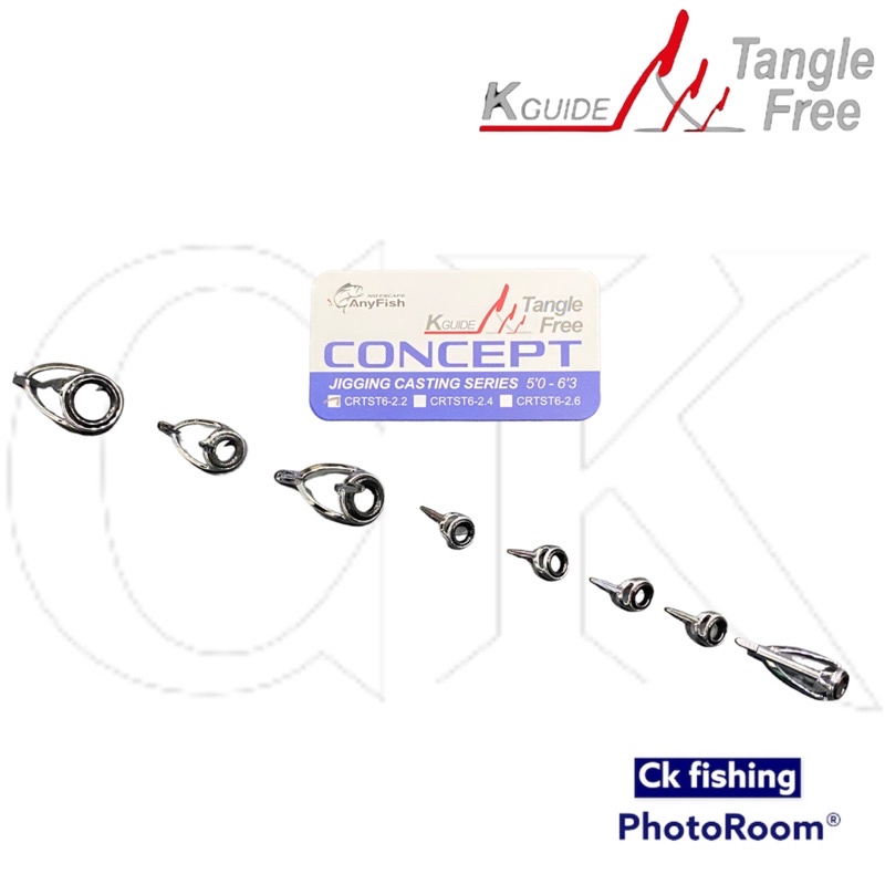 K Guide Ring Concept Jigging Casting Series & Jigging Spinning Series ...