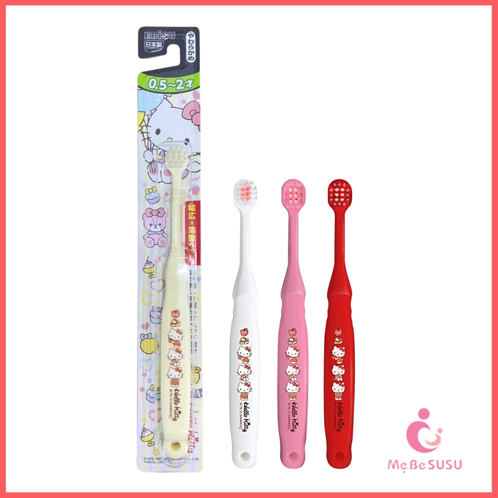 Ebisu Hello Kitty Toothbrush For Babies From 6 Months Old Japan ...
