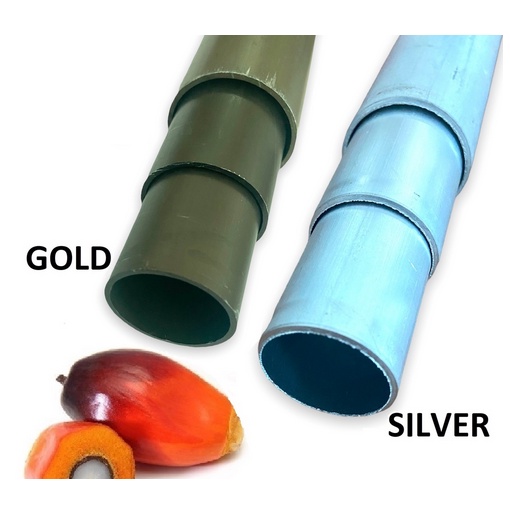 Aluminium harvesting pole GOLD SILVER / galah emas sawit / TELESCOPIC ...