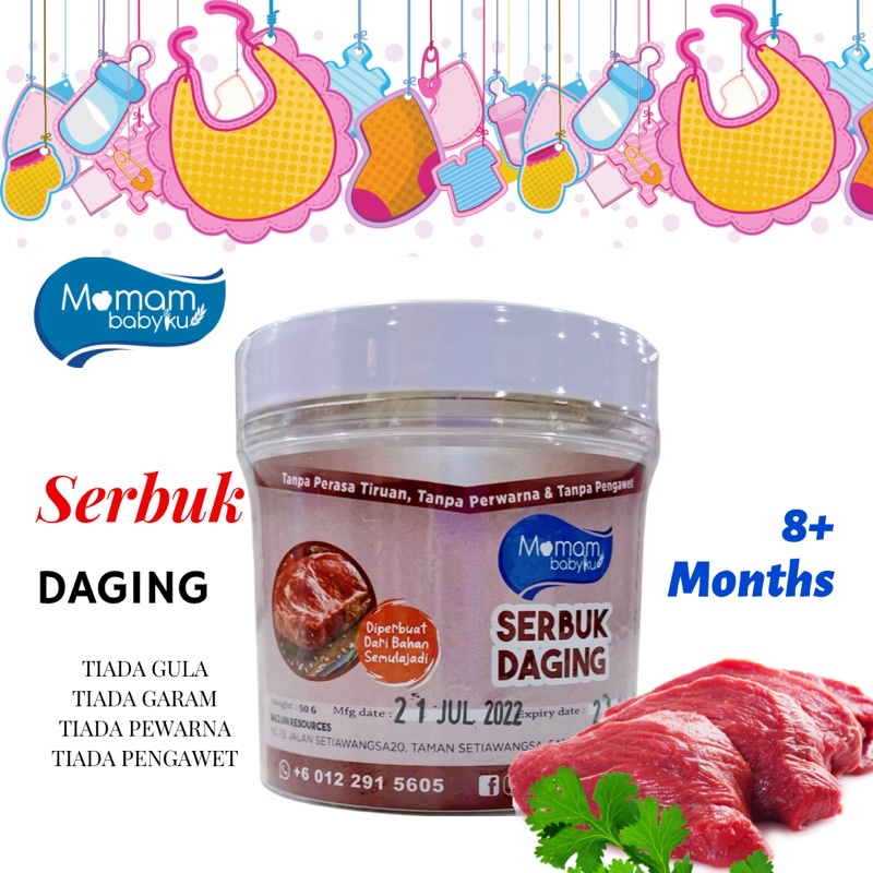 Serbuk Perisa Makanan Bayi / Savory Powder For Baby Food MAMAM BABYKU ...