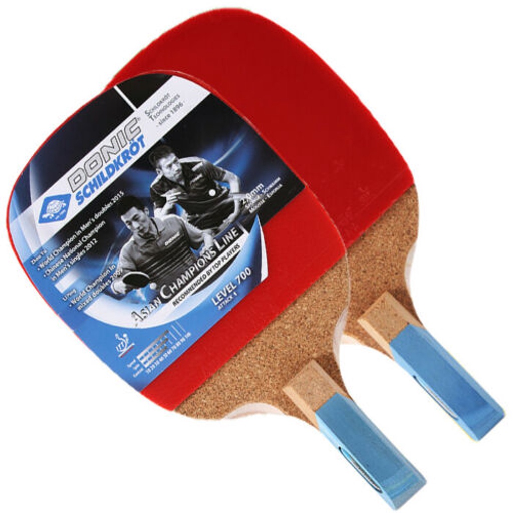 Donic Schildkrot Table Tennis Bat Asian Champion 700 Penhold | Shopee ...