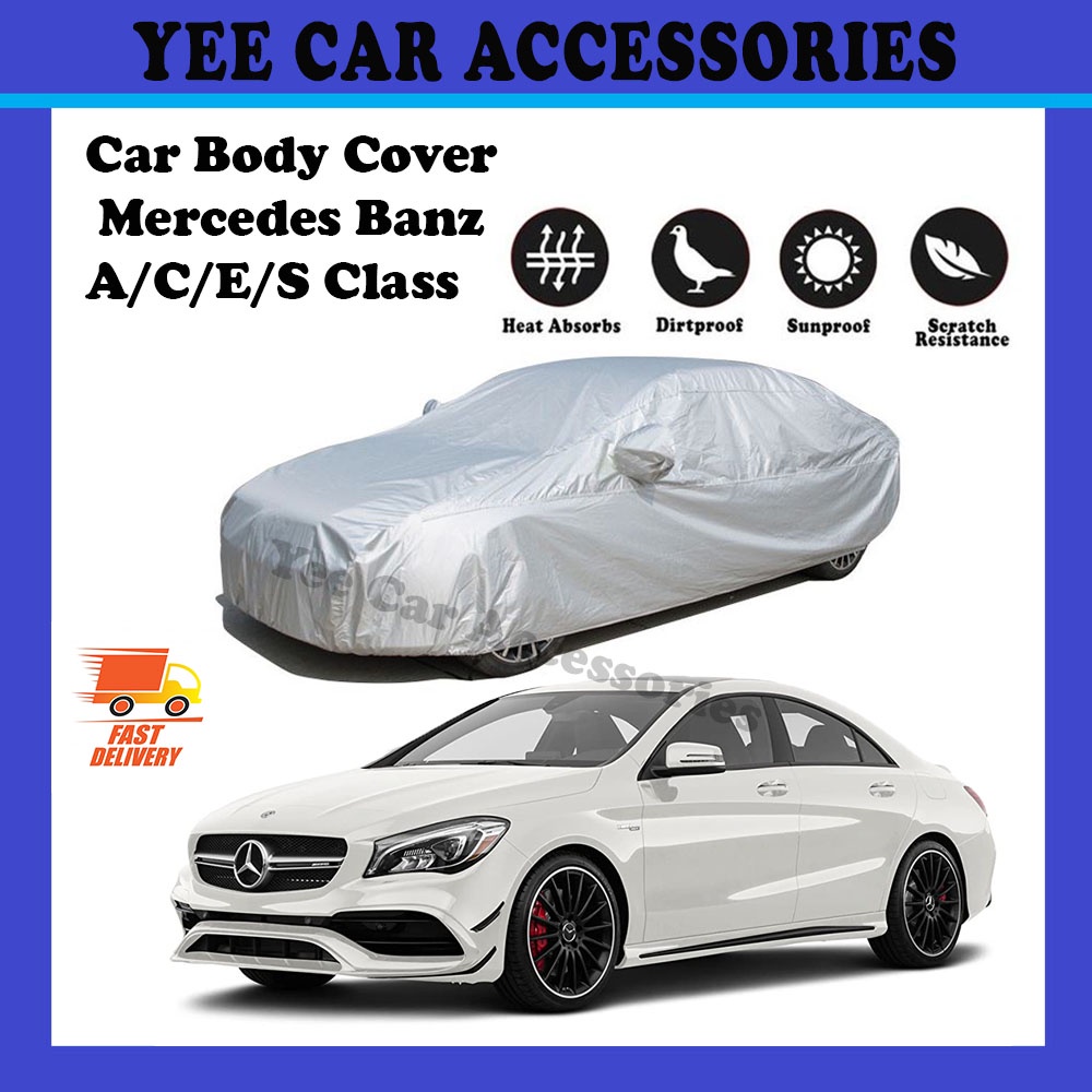 MERCEDES BENZ Car Cover Outdoor Protection Waterproof Resistant Rain ...