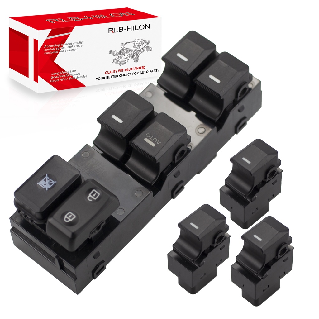 93570-1X000 Electric Power Master Window Switch Button Set for Kia ...
