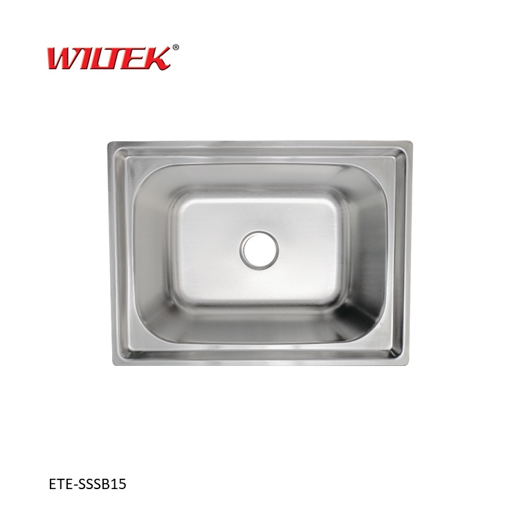 201 Stainless Steel Single Bowl Sink / Sinki 600x450x230mm (ETE-SSSB15 ...