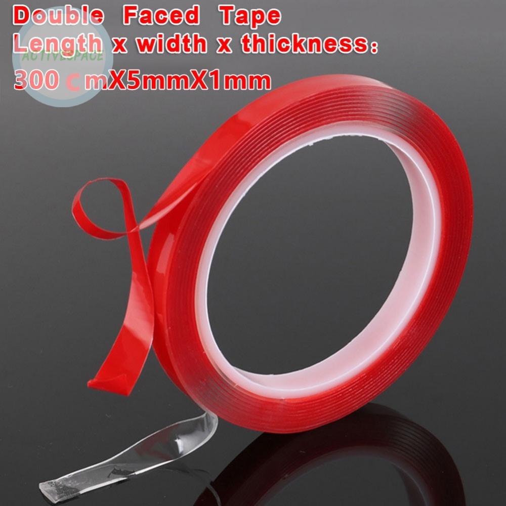 300cm 5mm Car Sticker Double Sided Acrylic Tape-Adhesive Seamless ...