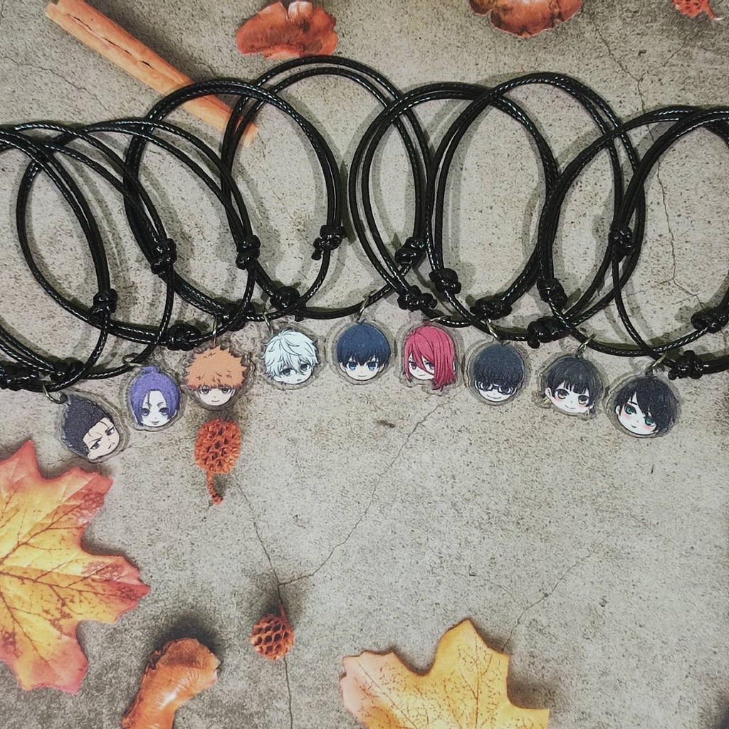 GANTUNGAN Anime Bracelet - Blue Lock Bracelet Bachira Meguru Acrylic ...