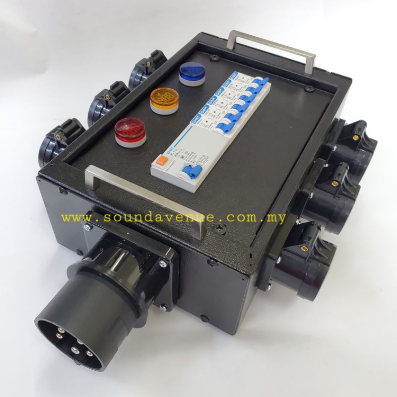 Classic Black 32A In To 16A Out DB Turtle BOX With Voltage Display ...