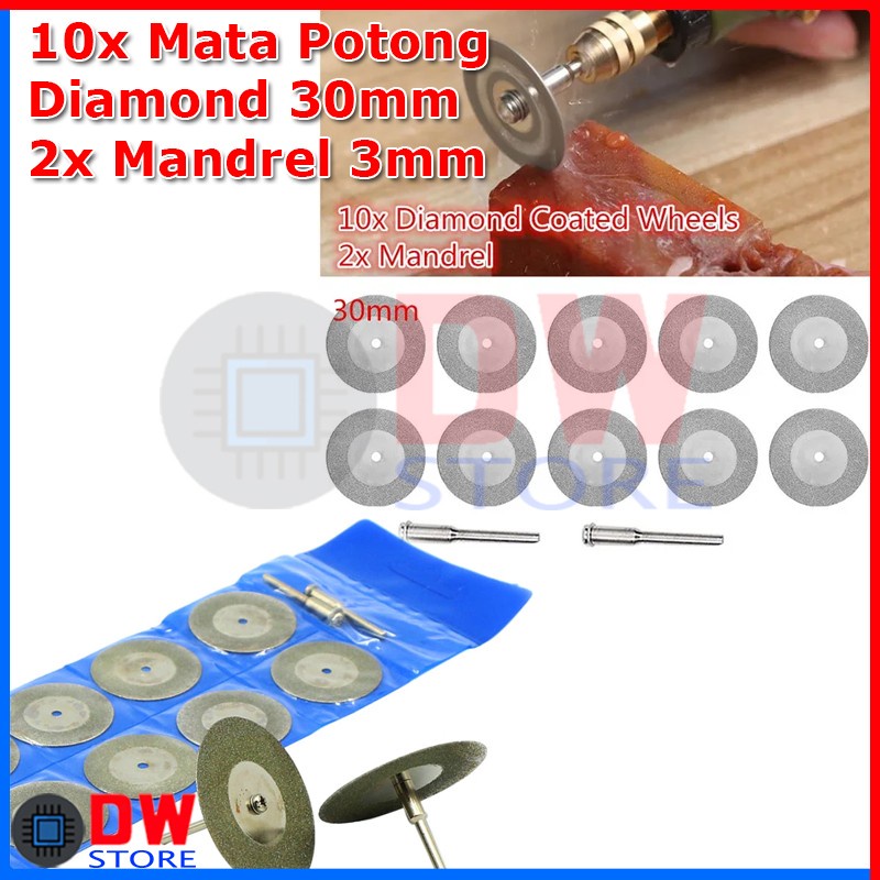 MATA Diamond Cutting Blade Mini Cutting Disc Grinder Grinding Drill ...