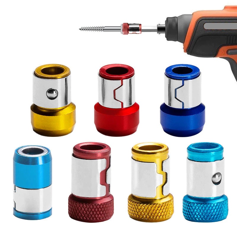 MKR Magnetic Ring Strong Metal Magnetic Steel Screwdriver Head Hex ...