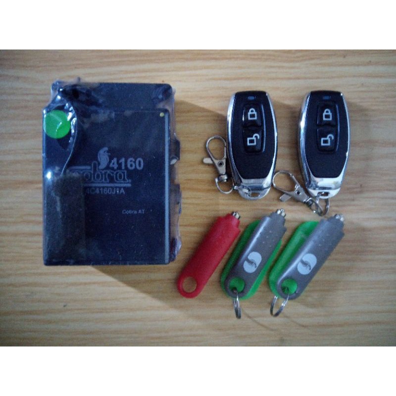 ORIGINAL COBRA ALARM SYSTEM 4160 TOYOTA HILUX, INNOVA, VIOS NCP42 ...