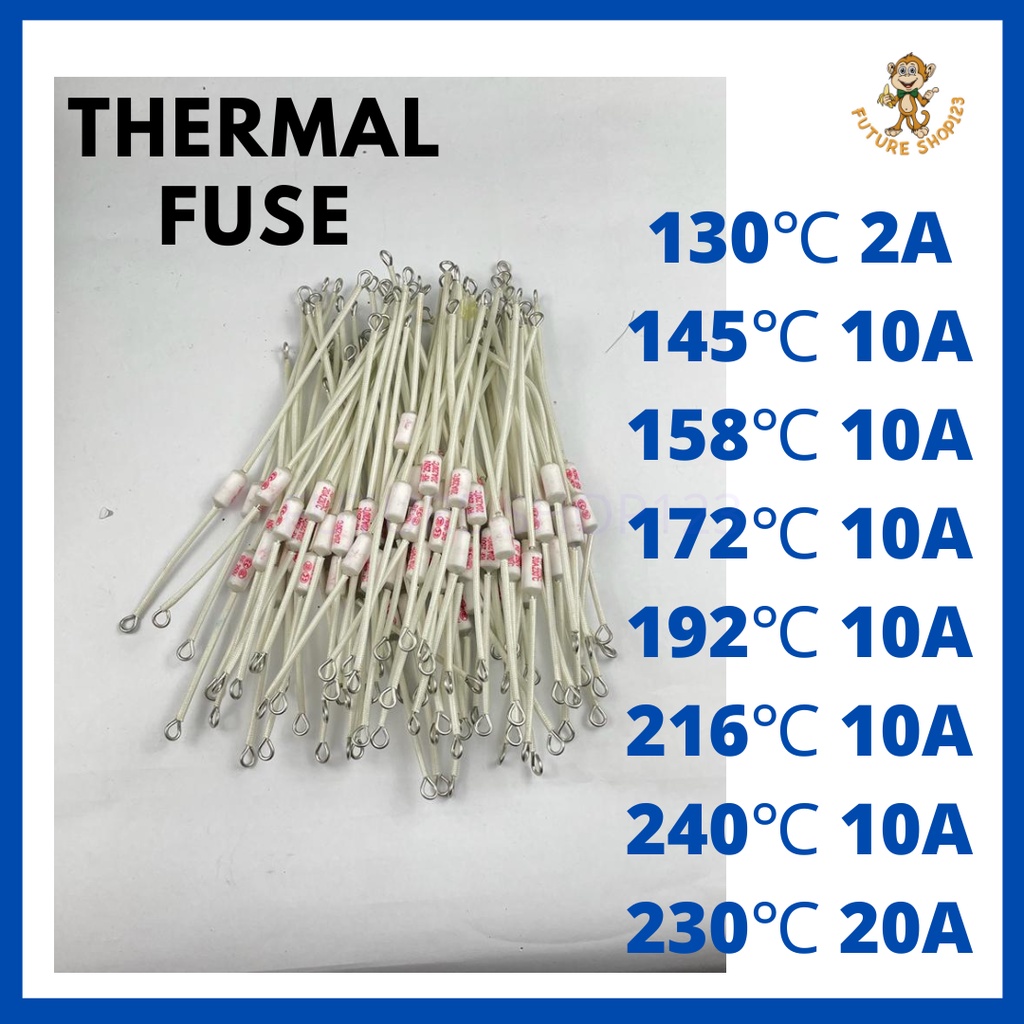 1 PC Rice Cooker/Fan Thermal Fuse 250V 10A Temperature Celsius 130C ...