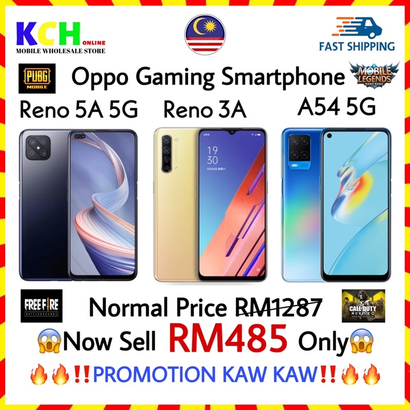 【💯LOWEST PRICE】Oppo Reno 3A/Reno A/A83/A83T/A54 5G/A53S 5G/A56 5G/A5 ...