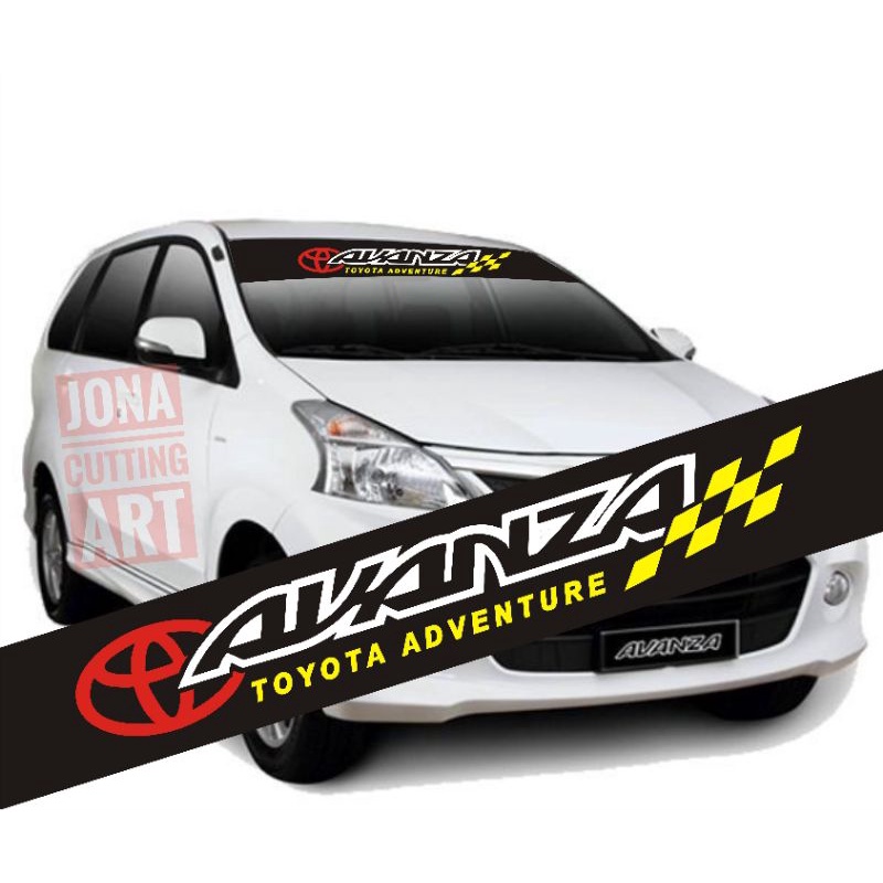 Toyota avanza adventure Car Windshield cutting Sticker | Shopee Malaysia