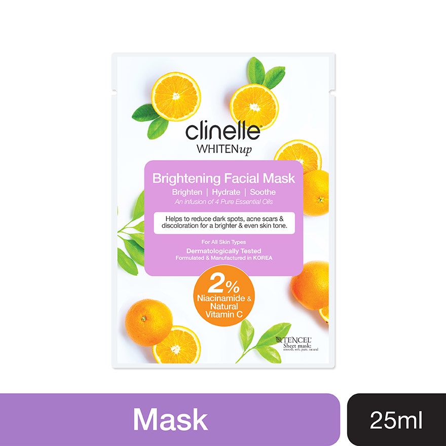CLINELLE Whiten Up Facial Mask 1's | Shopee Malaysia