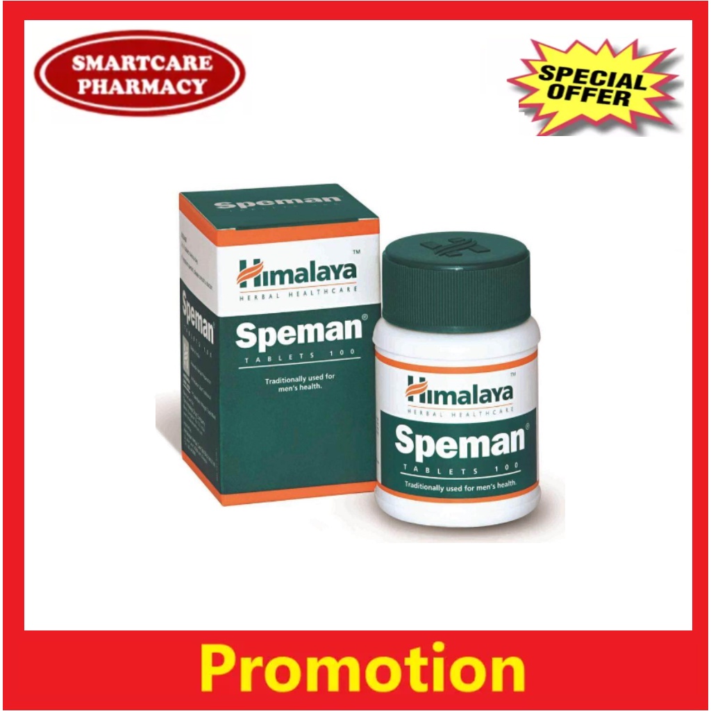 Himalaya Speman Tablets 100 Tablets | Shopee Malaysia