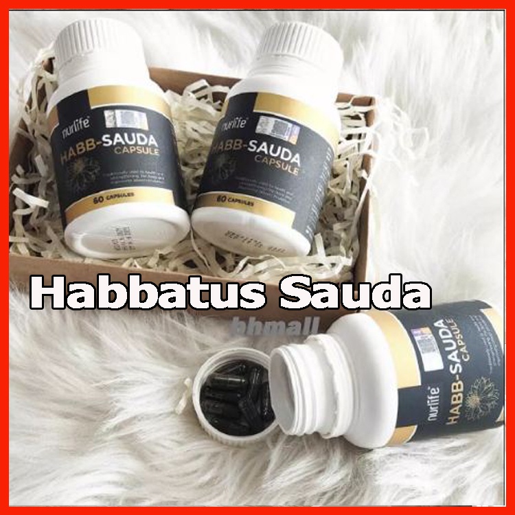 Habbatus Sauda Nurlife Habb-Sauda Black Seed 60 Capsules Berdaftar ...